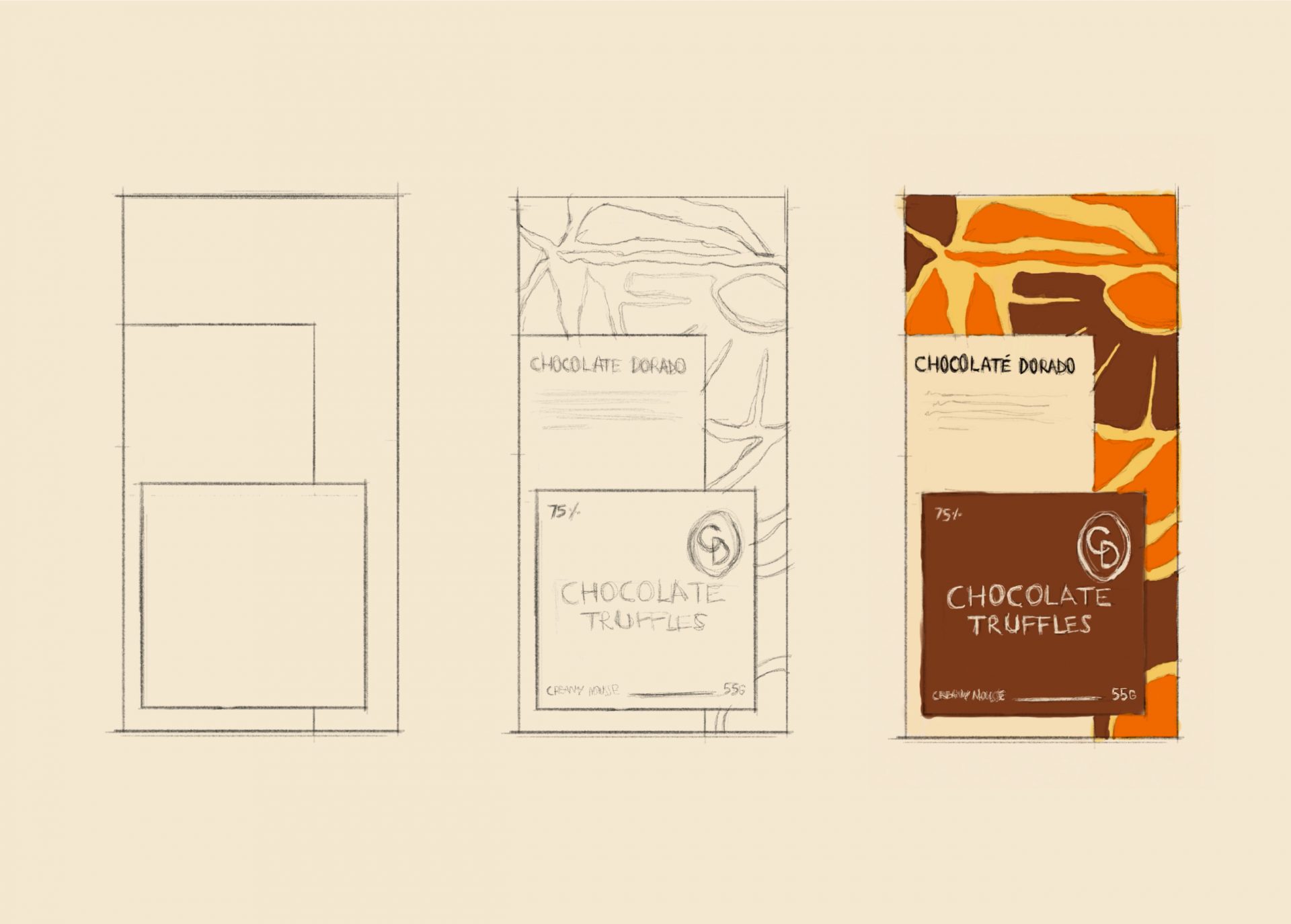 Chocolate Dorado - Marka Works Branding Agency