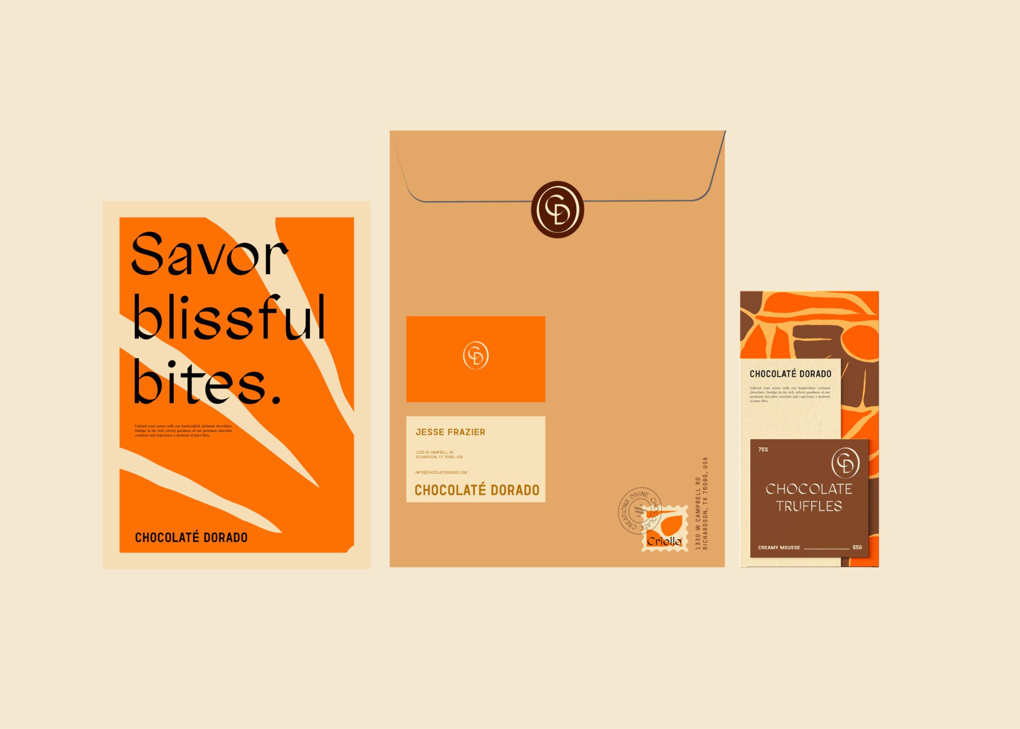 Chocolate Dorado - Marka Works Branding Agency