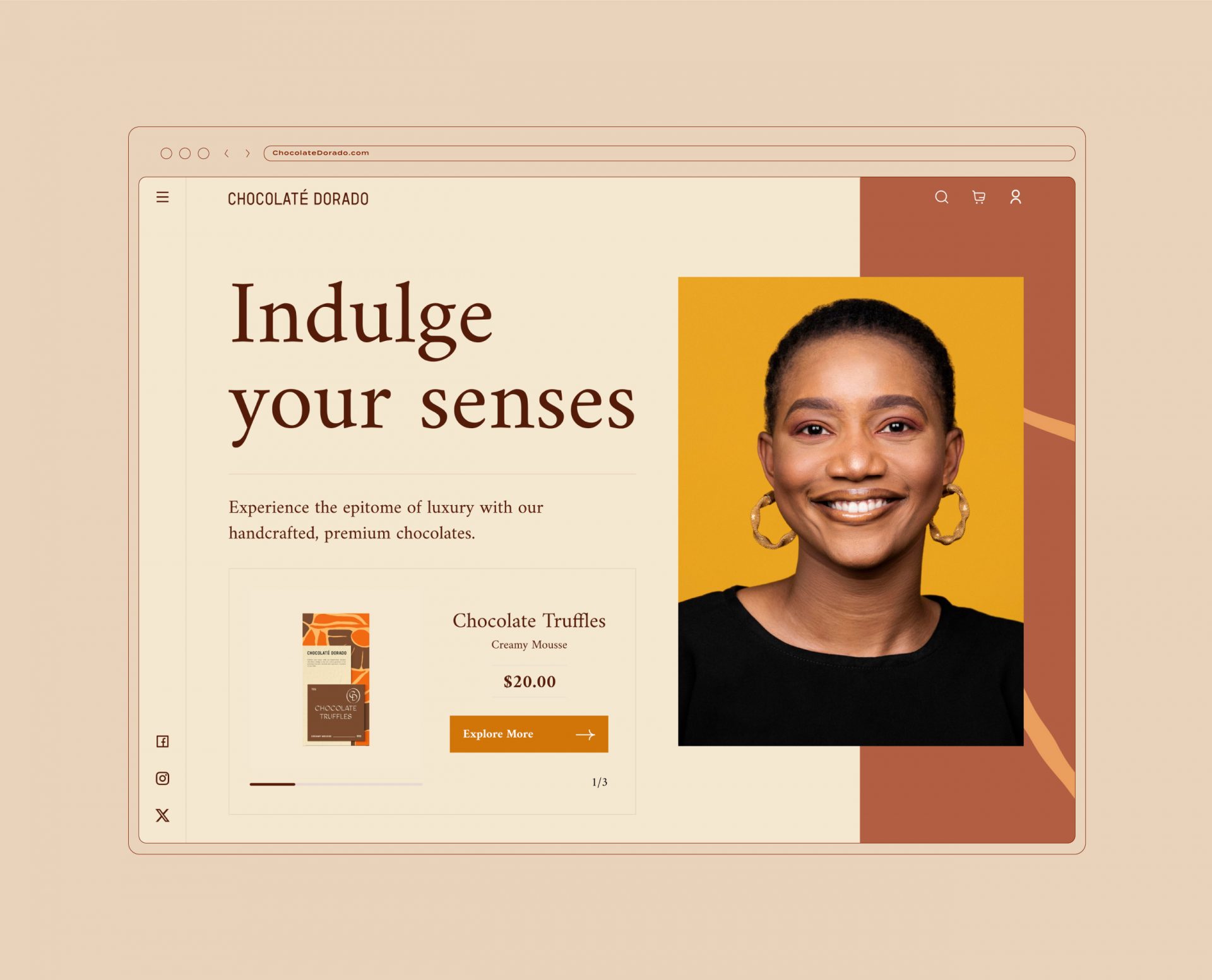 Chocolate Dorado - Marka Works Branding Agency
